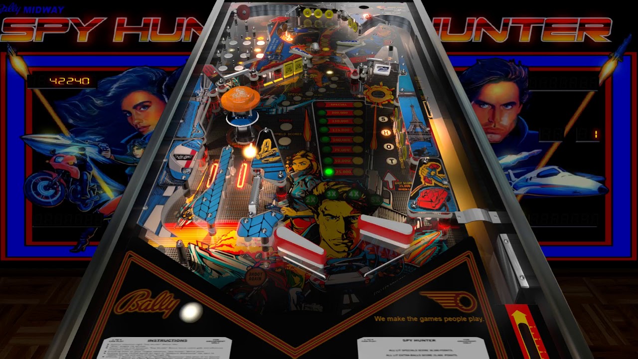Spy Hunter Pinball VPX - YouTube