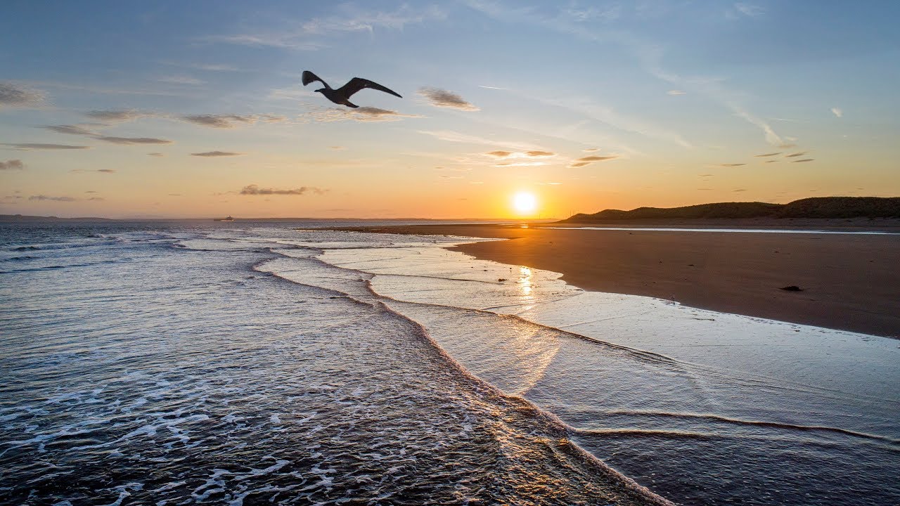 Beale Strand sunrise. County Kerry, Ireland - YouTube