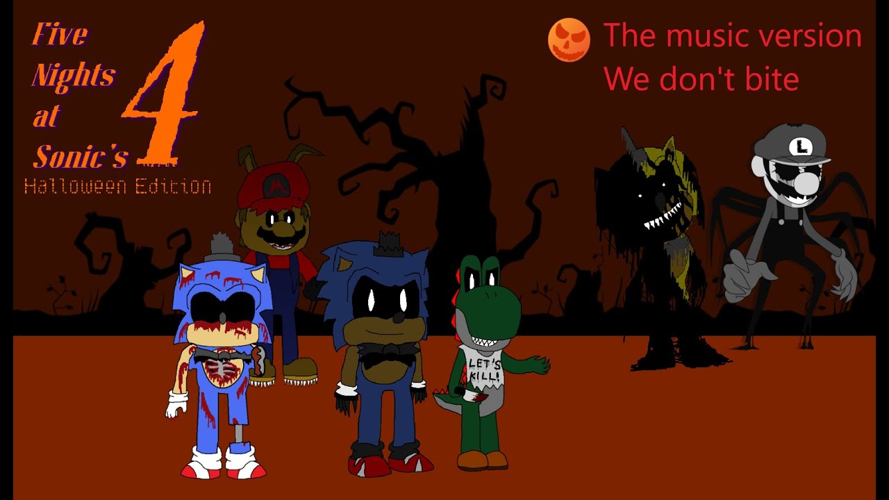 FNaS 4 Halloween Edition We Don't Bite - YouTube