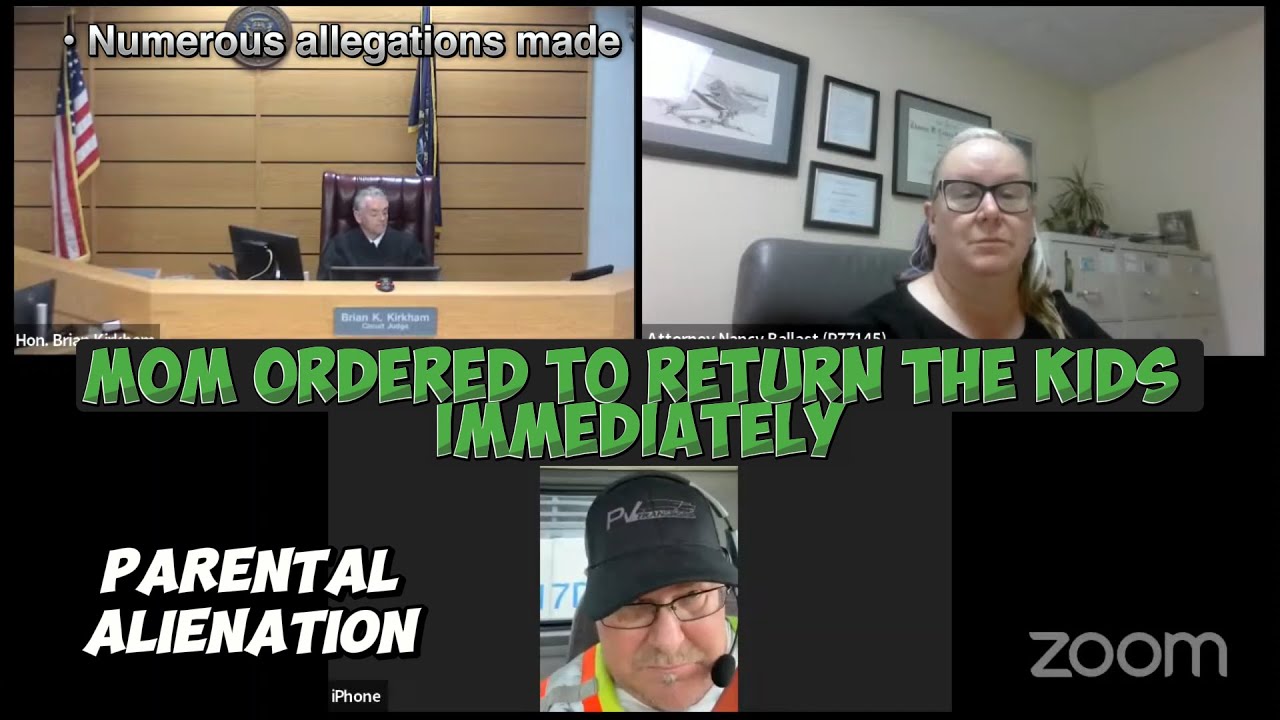 Mom Has Blocked Access to the Child and Made It So That Dad Can't ...