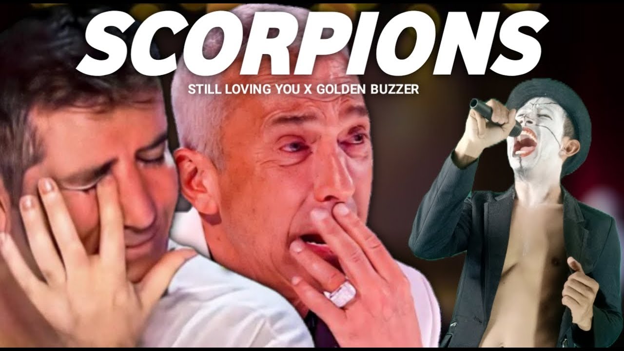Golden Buzzer: Simon Cowell Crying To Hear The Song Scorpions Homeless ...