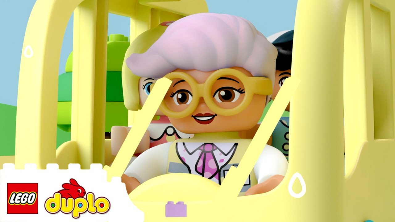 LEGO DUPLO | Wheels on the Bus | Nursery Rhymes | LEGO DUPLO | Kids ...