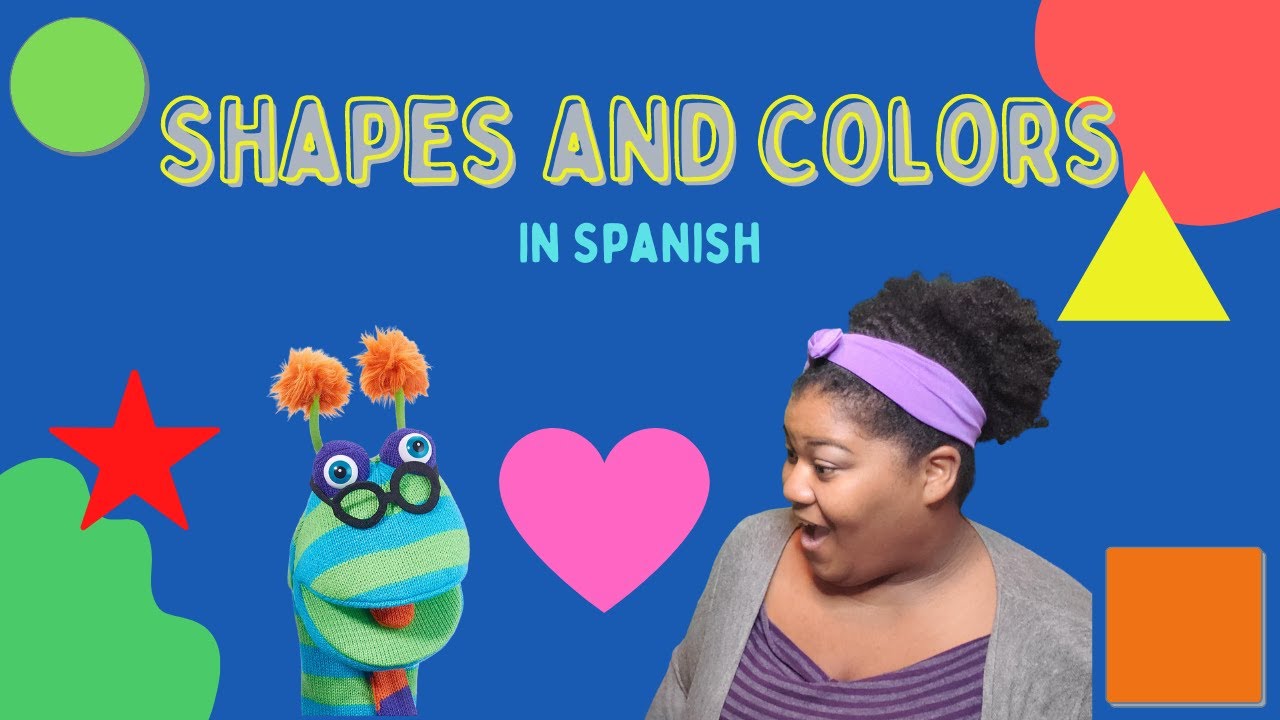 Shapes and Colors in Spanish and English Kid's Video| Preschool ...