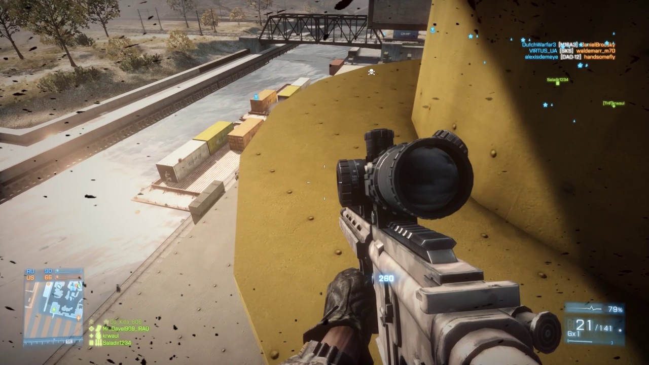 how to open sniper L96 bf3 - YouTube