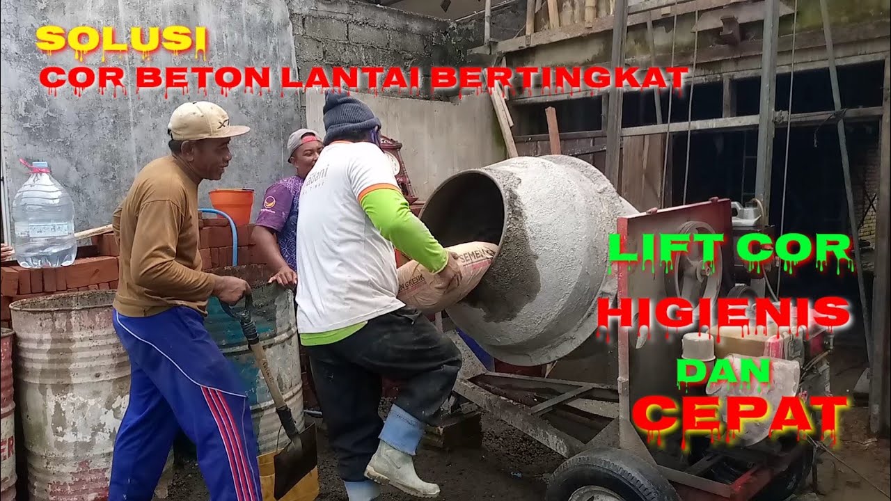COR DAK BETON‼️LIFT COR sangat efektif membantu pengecoran - YouTube