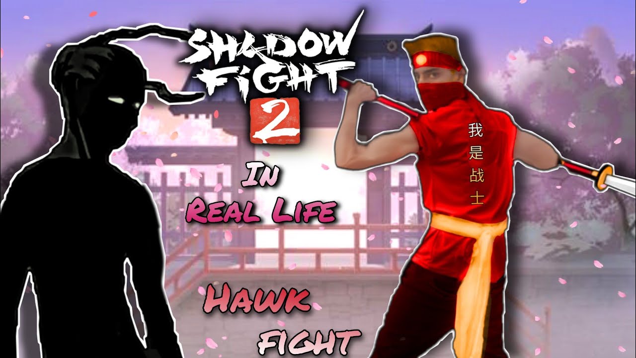 Shadow Fight 2 In Real Life (Challenger Hawk Fight) - YouTube