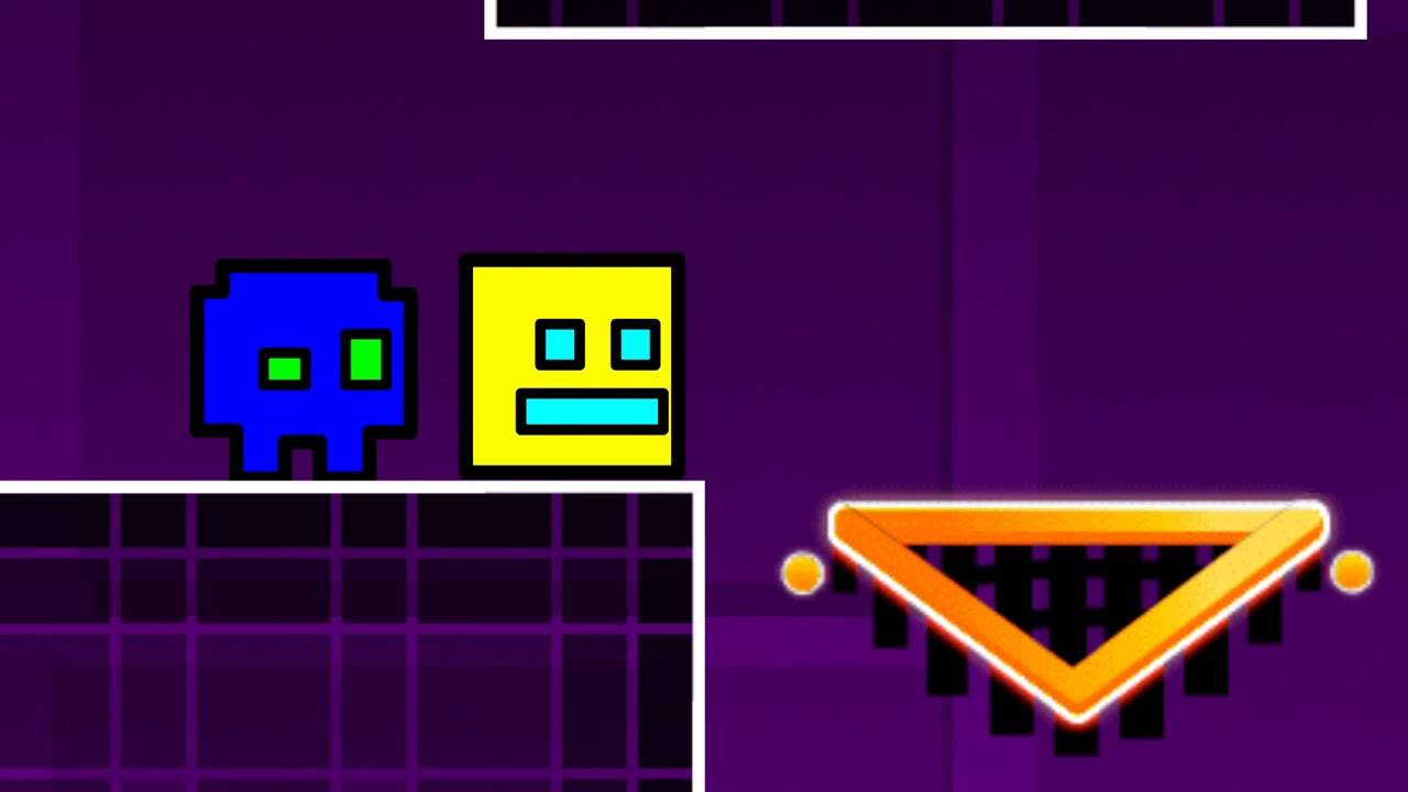 Geometry dash animación portal dual - YouTube