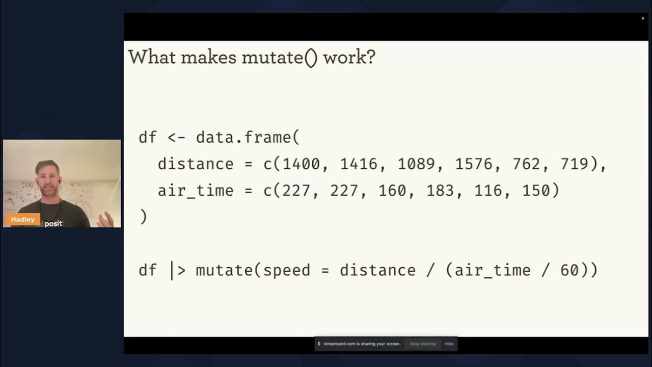 Keynote: Hadley Wickham - Embracing multi-lingual data science | PyData Global 2022 - YouTube