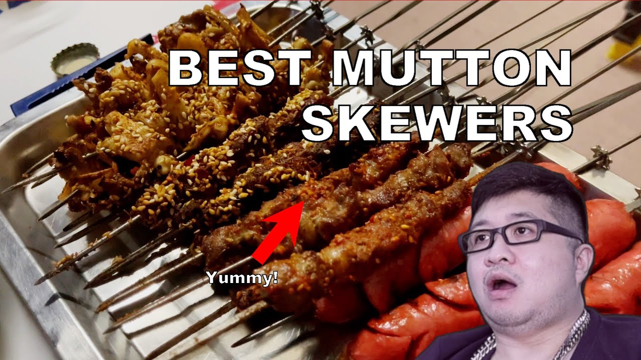 BEST MUTTON SKEWERS | Liu Da Ma BBQ Bar | Lorong 11 Geylang - YouTube