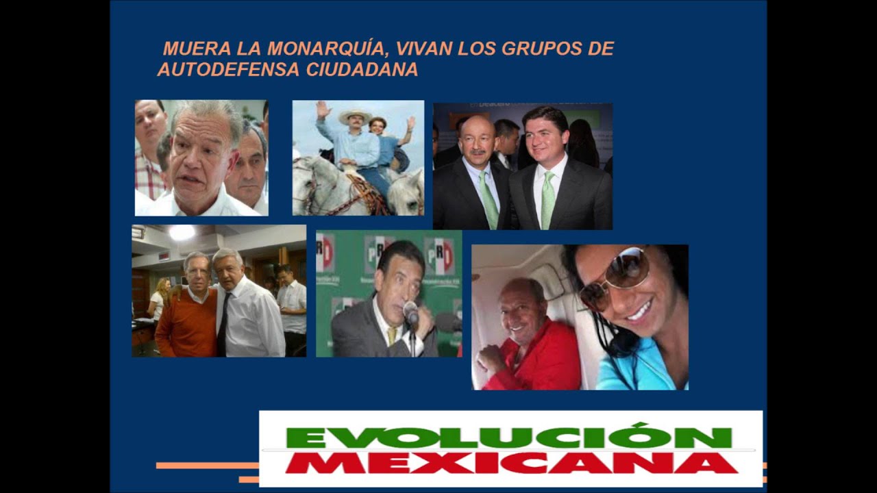 Evolución Mexicana ¿Qué esperas? autodefensa contra RATAS POLÍTICAS ...