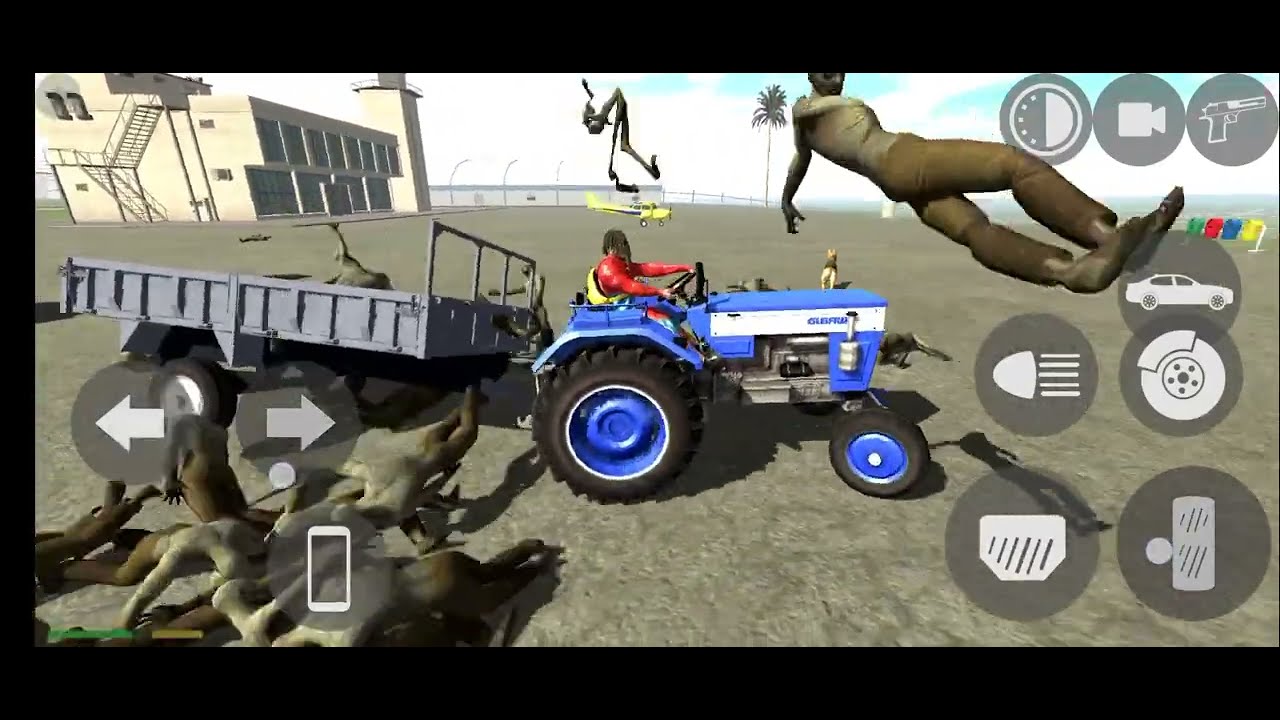indian bike driving 3d me tractor se zombies ko kese mare😡😡 Indian bike ...