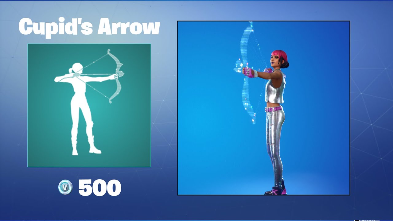 Cupid's Arrow | Fortnite Emote - YouTube