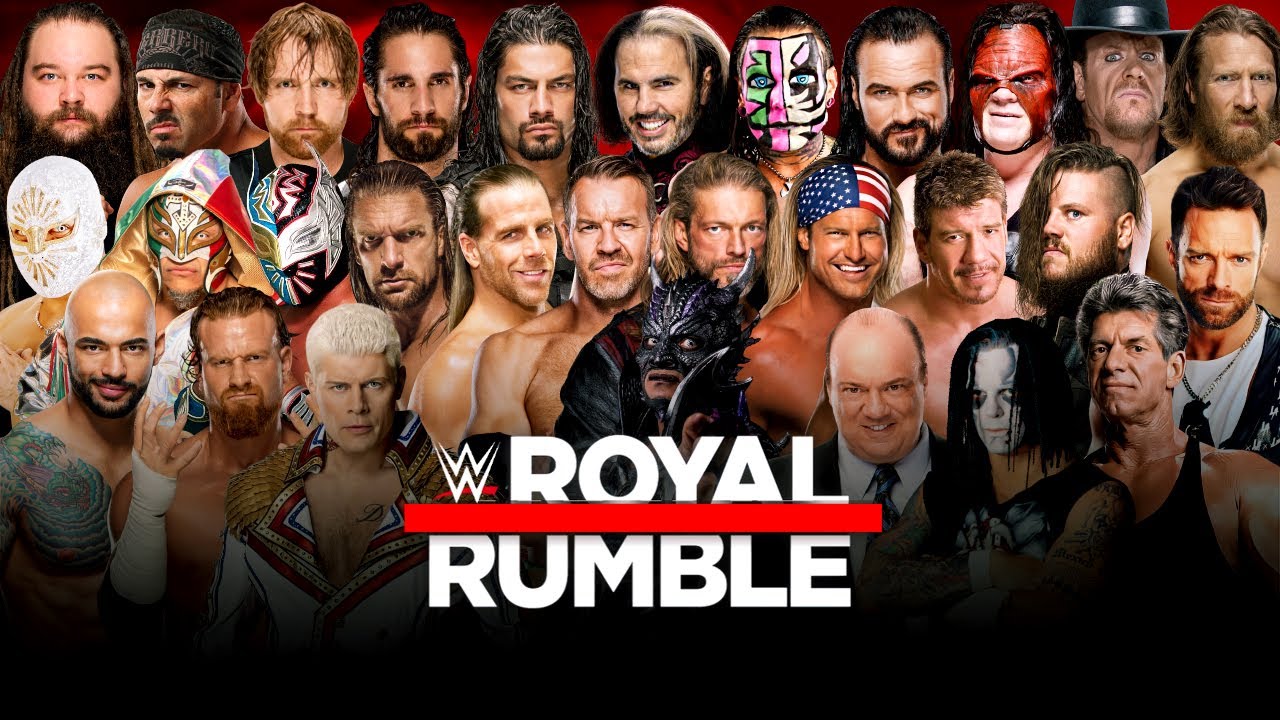 Smackdown Royal Rumble Match (Royal Rumble #1 WWE 2K23 Universe) - YouTube