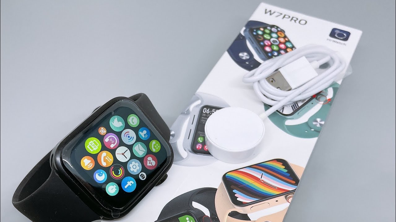 W7 pro Classic Watch Screen Watch 7 - YouTube