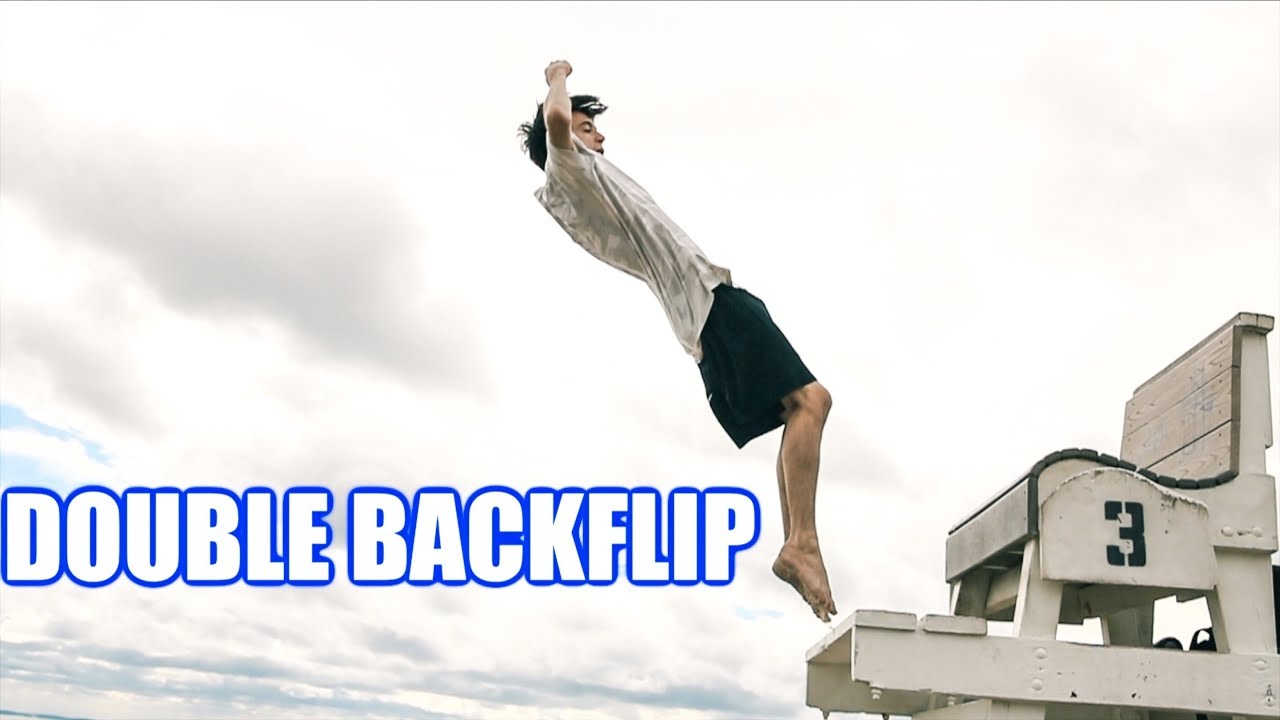 FIRST DOUBLE BACK OUTSIDE - YouTube
