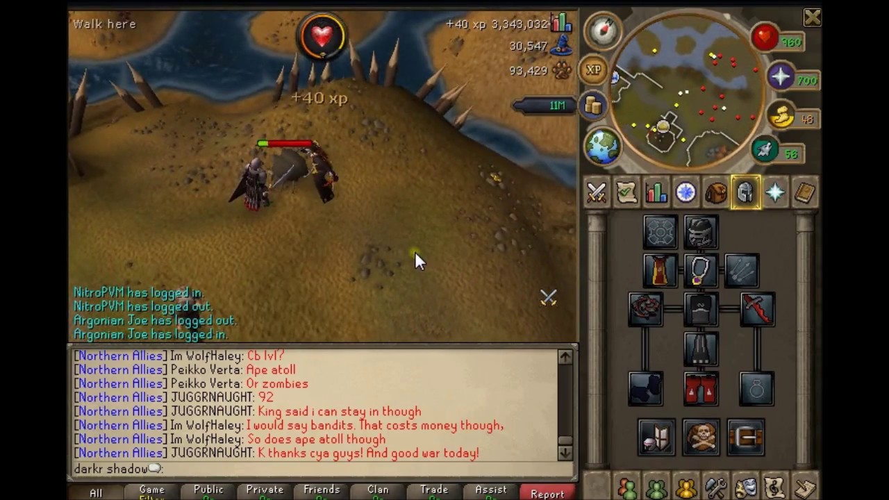 1-99 attack guide p2p (2012 runescape) - YouTube