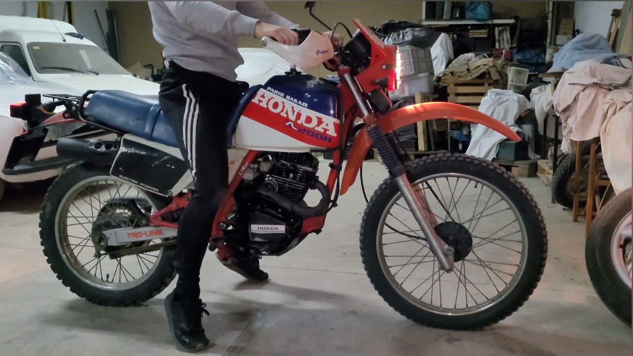Honda XL 200 R parte 9 - YouTube