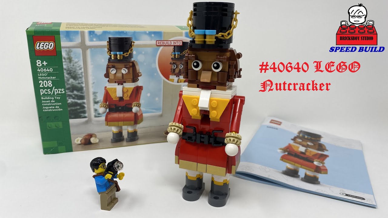 LEGO #40640 LEGO Nutcracker Speed Build and Review - YouTube