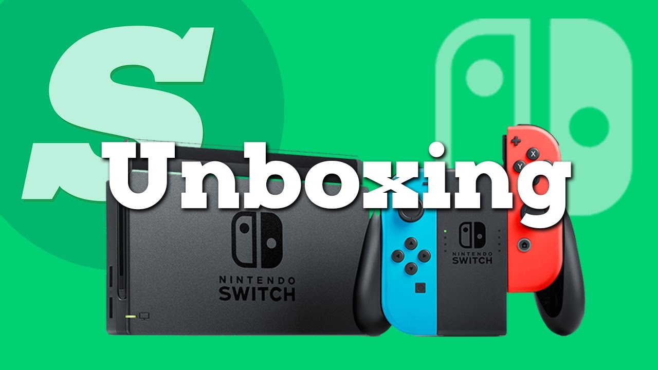 Unboxing Nintendo Switch - YouTube