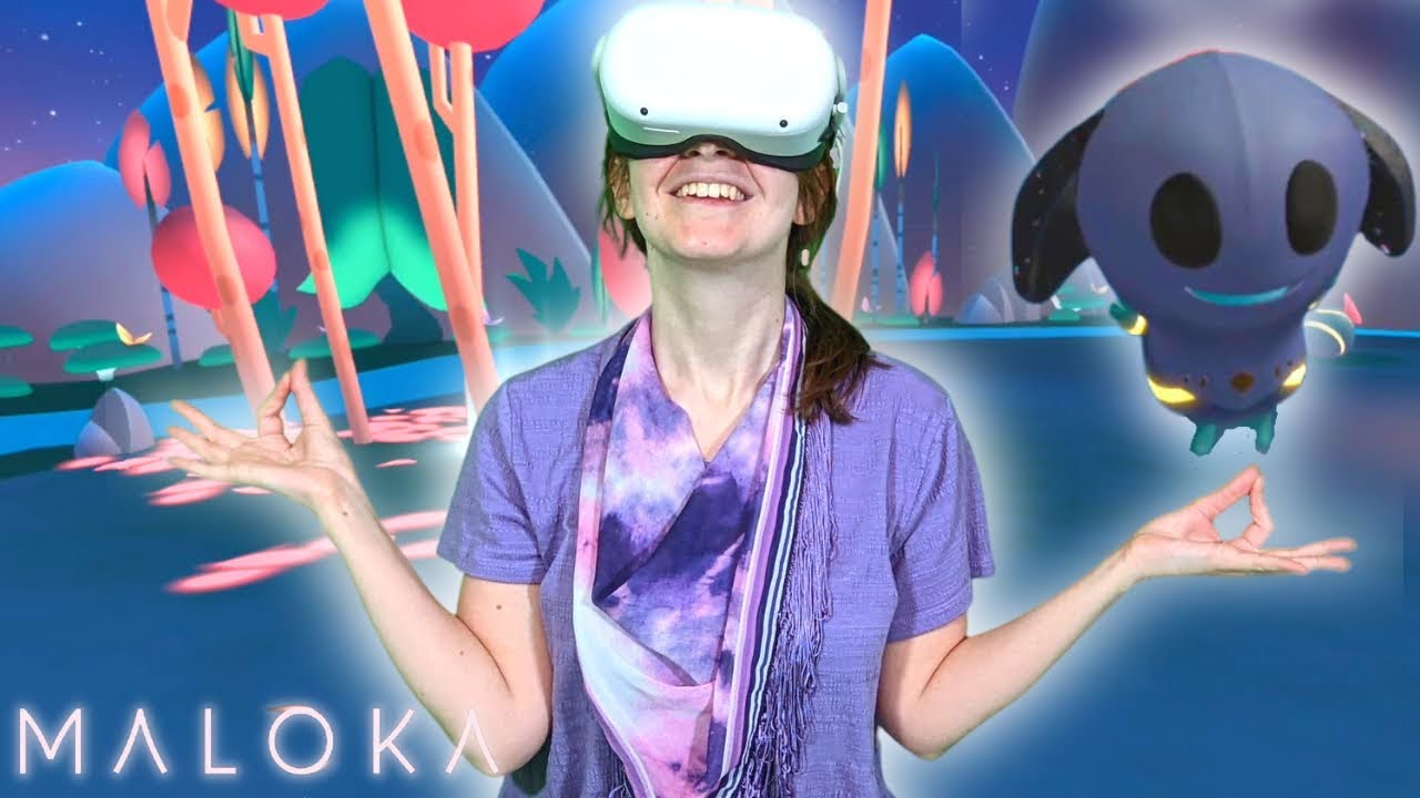 Meditate in the Metaverse! Maloka on Oculus Quest 2 - YouTube