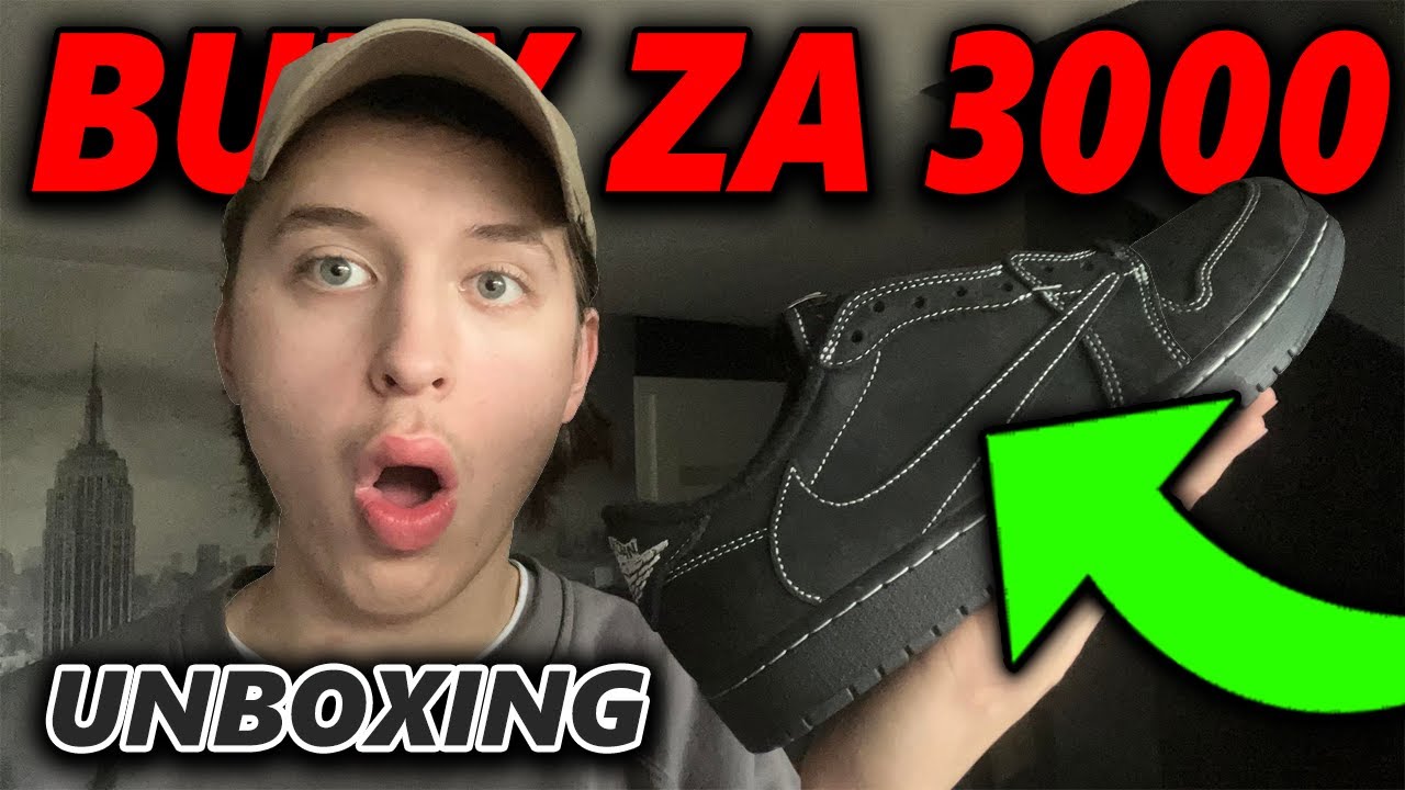NOWE JORDANY Z TRAVISEM ZA 3000 ZŁ?! - UNBOXING JORDAN BLACK PHANTOM ...