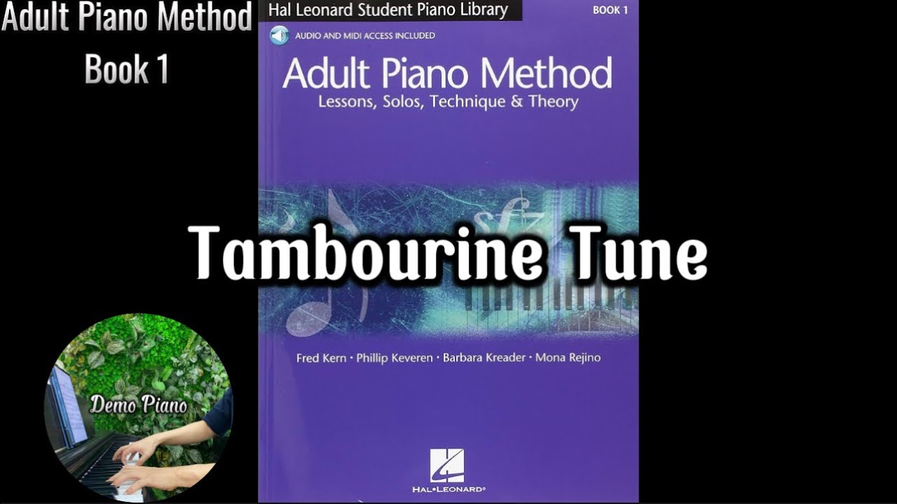 Tambourine Tune (P29) | Hal Leonard Student Piano Library, Adult Piano ...