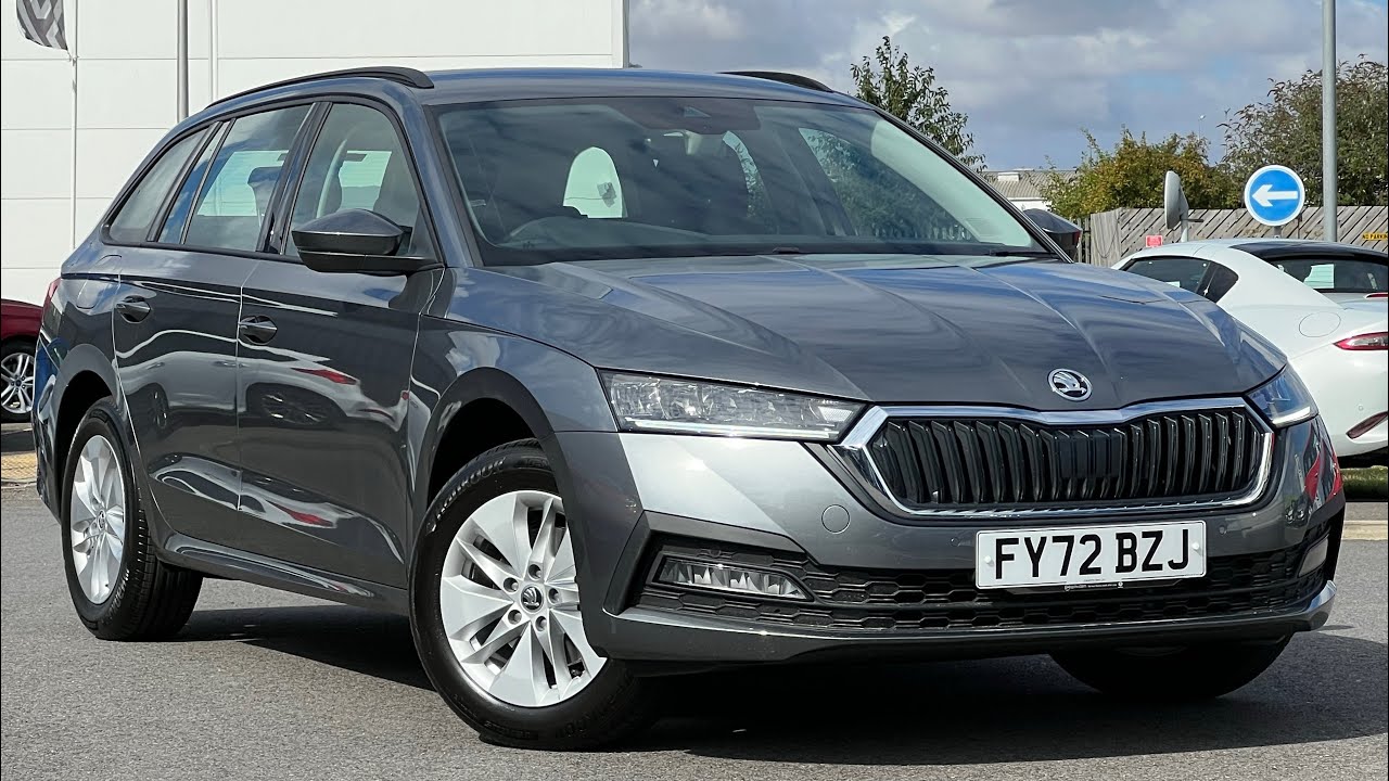 FY72BZJ Skoda Octavia 2.0TDI SE Technology DSG Graphite Grey Metallic ...