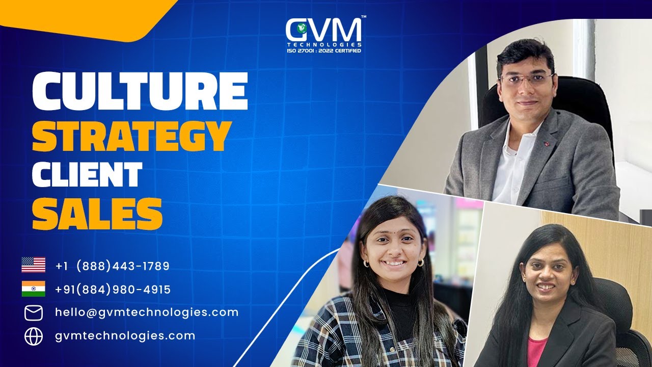 Gvm Technologies Leadership Insights On Culture Strategy And Client Success Youtube