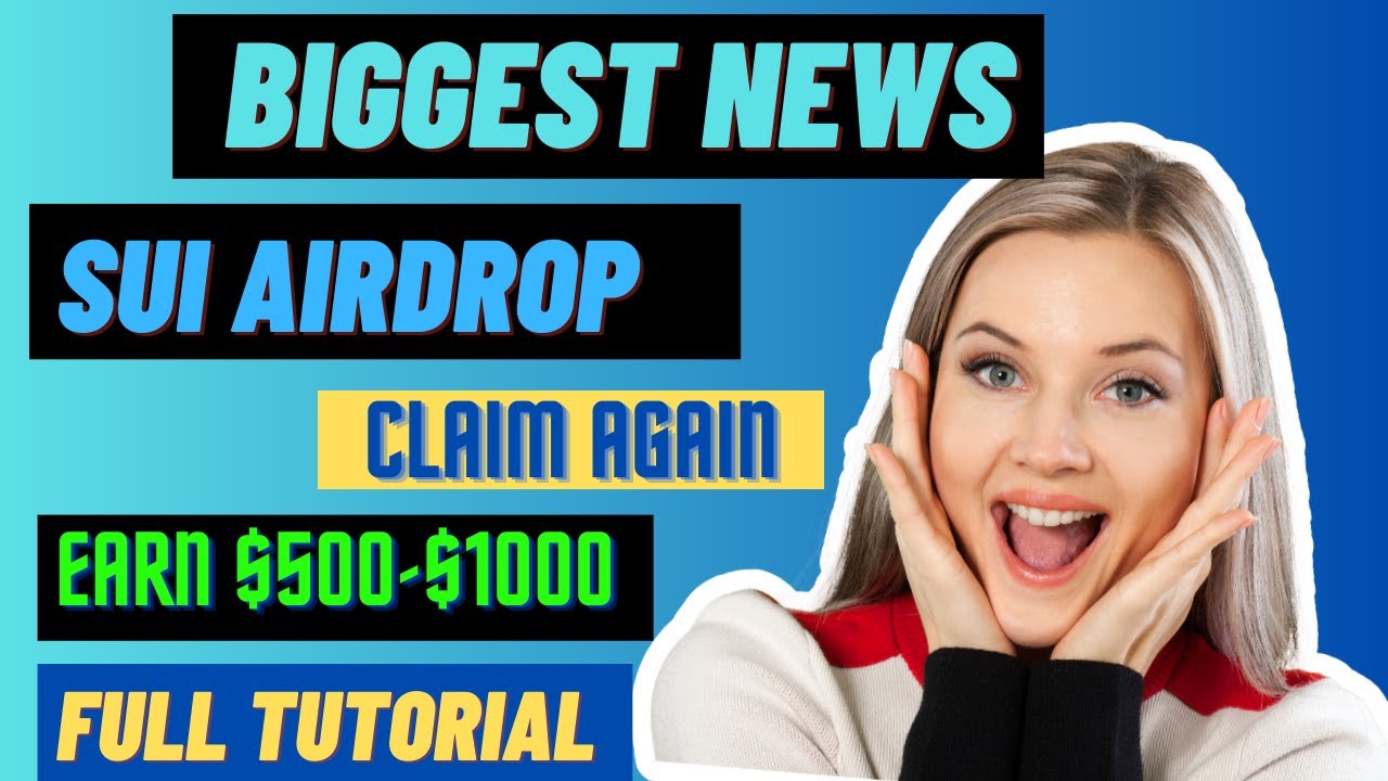 SUI Free Airdrop || Biggest Crypto Airdrop 💰 Claim $5000 - $10000 SUI 😍FOR BYBIT USER AGAIN🥳 ...