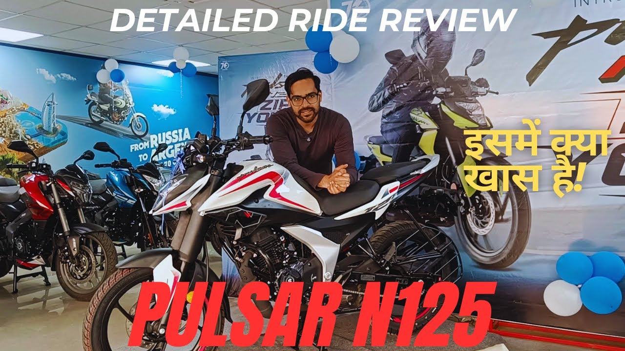 Bajaj Pulsar N125 Ride Review || Best Pulsar In The Market! - YouTube
