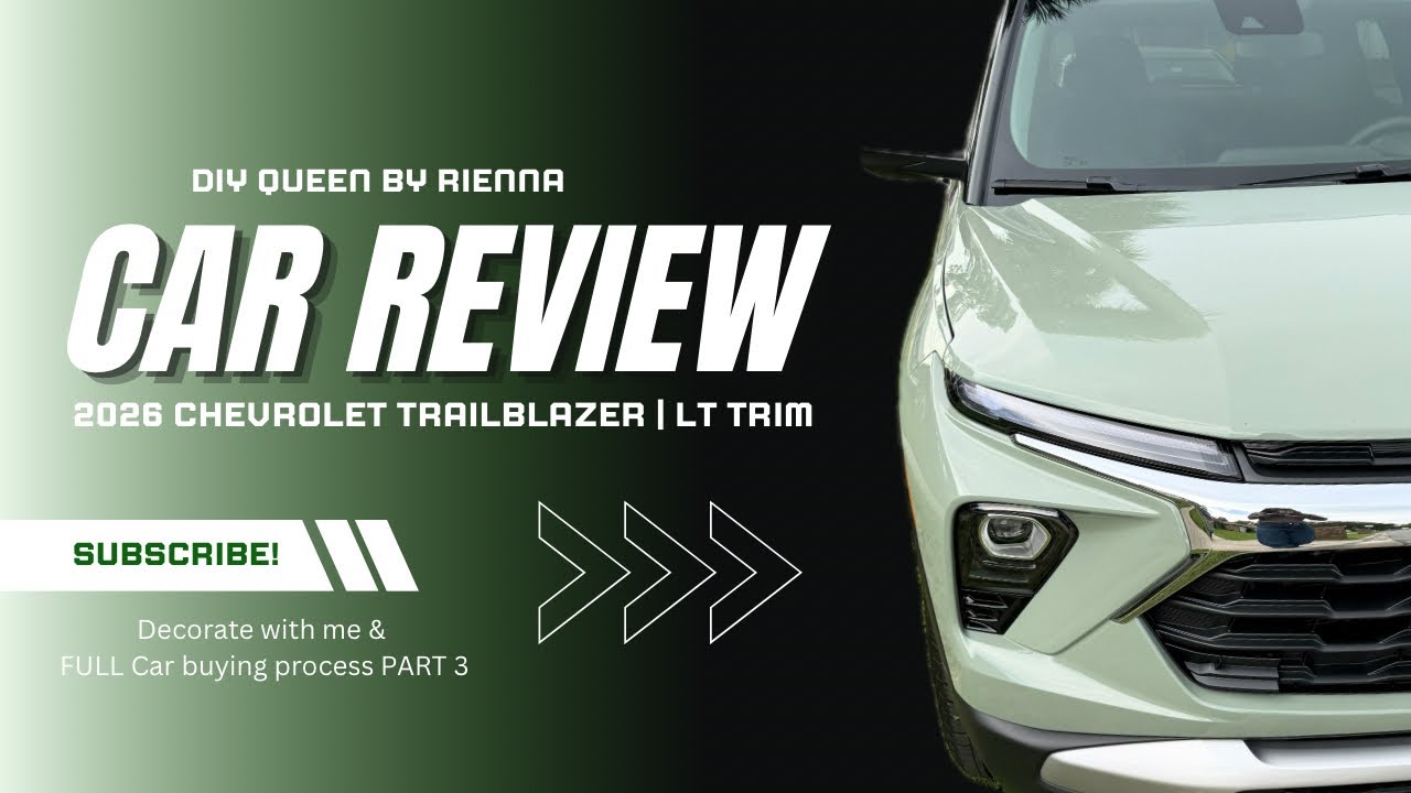 2026 Chevy Trailblazer | Car Tour + Decorate my car with me | Cati ...