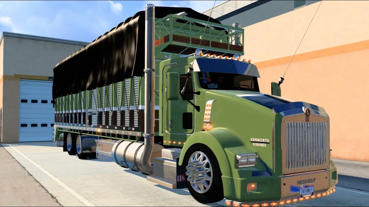 La Mejor T800 estilo Camion para ATS 1.44 En Carreteras Estremas De ...