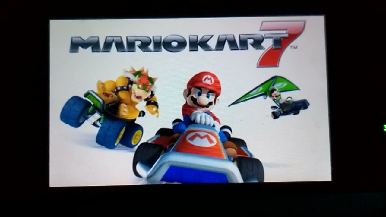 Mario Kart 7 Title Screen - YouTube