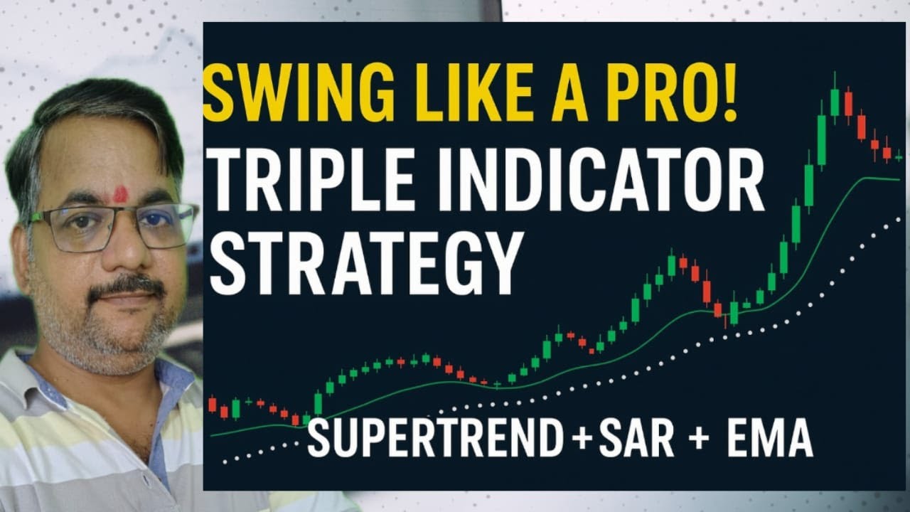 Ch- 9 Swing Like a Pro! Triple Indicator Strategy Supertrend + SAR ...