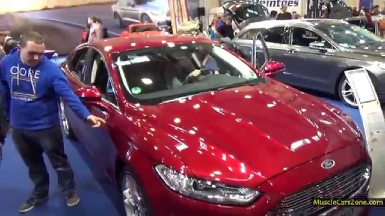 Red Ford Mondeo Titanium 2.0L 180HP - 2014 Essen Motor Show - YouTube