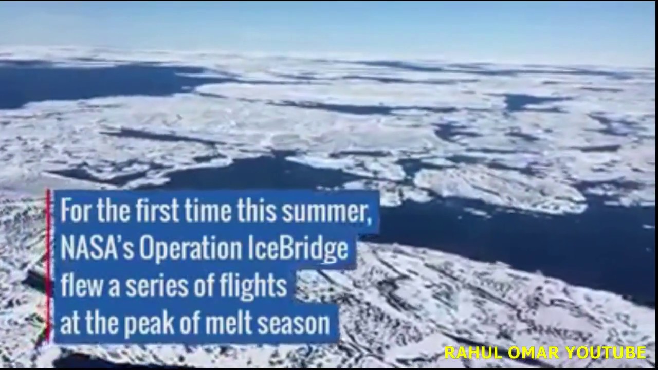 NEW NORMAL for Arctic : NASA's Operation Ice Bridge - YouTube