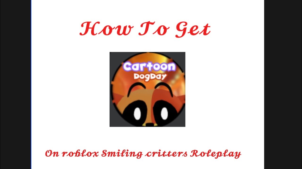*How to get cartoon dogday On Roblox Smiling critters Roleplay* - YouTube