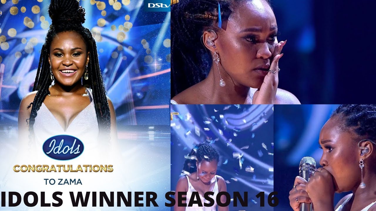 Idols SA Winner Zama Khumalo || Season 16 - YouTube