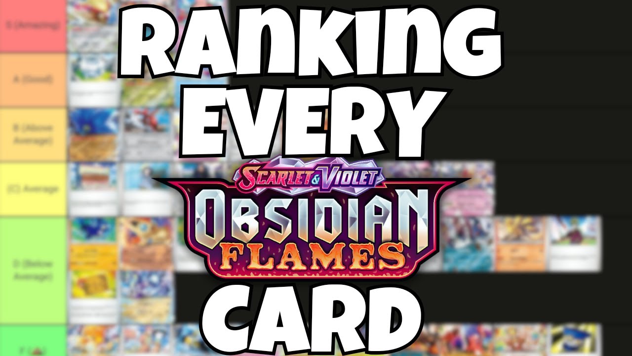 Ranking the BEST Obsidian Flames Cards! (Tier List) - YouTube