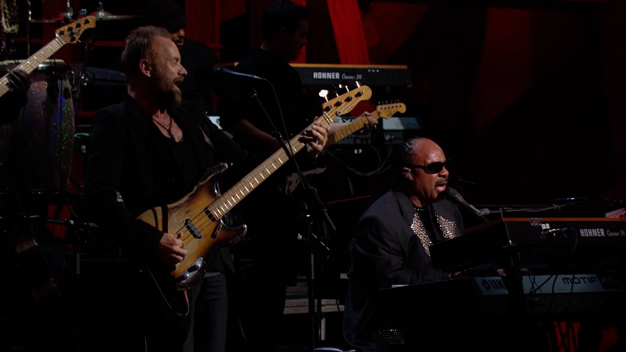 Stevie Wonder with Sting - Higher Ground and Roxanne - Rock & Roll Hall ...