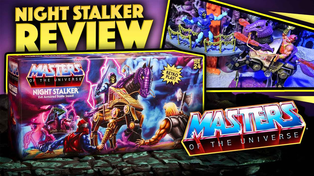 Motu Origins Night Stalker REVIEW! The Mattel Creations Exclusive that ...