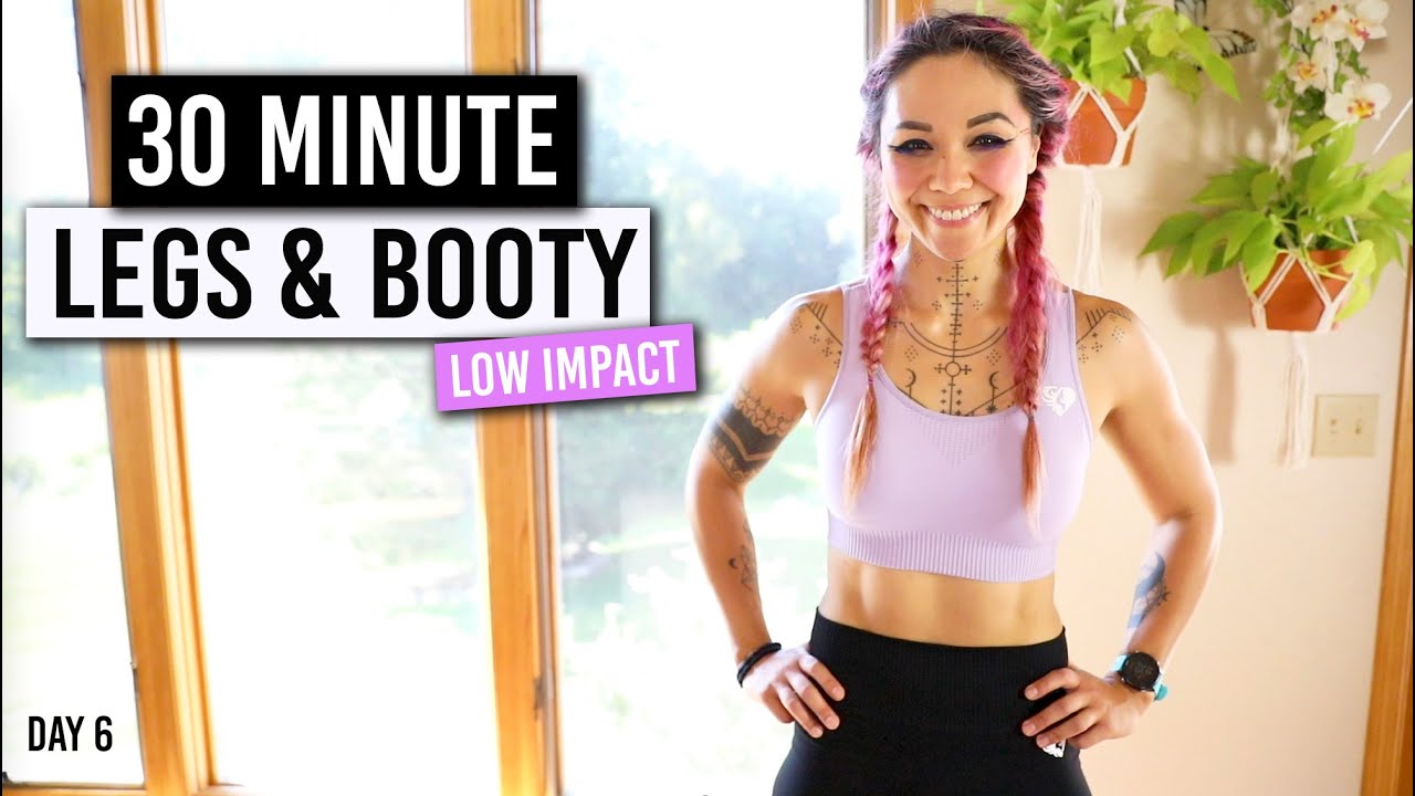 30 Minute Lean Legs And Round Booty At Home Workout Day 6 New Era
