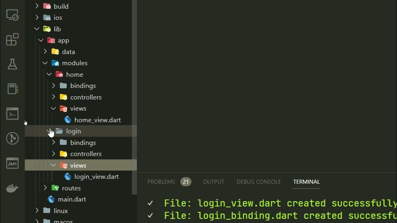 Laravel Api Dan Flutter 11 Menggunakan Getx Dan Get Cli Membuat Appbar