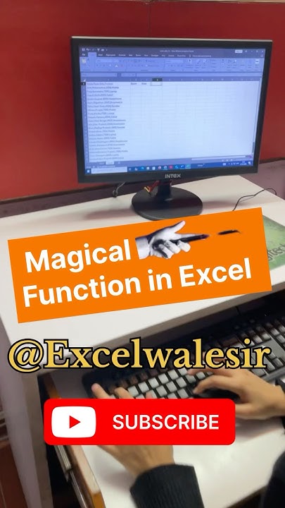 Magical Function in Excel🧙#excelwalesir #exceltricks #ytshorts #computertips #exceltraining ...
