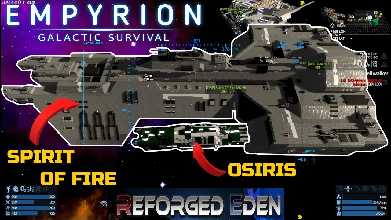 The Spirit of Fire From Halo is Complete | Empyrion Re-forged Eden ...