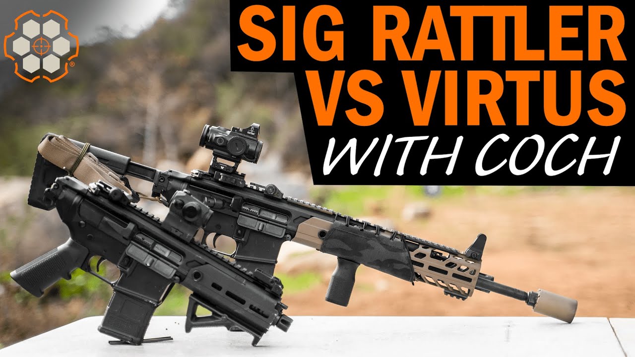 SIG MCX Rattler Vs. SIG MCX Virtus with Navy SEAL "Coch" - YouTube