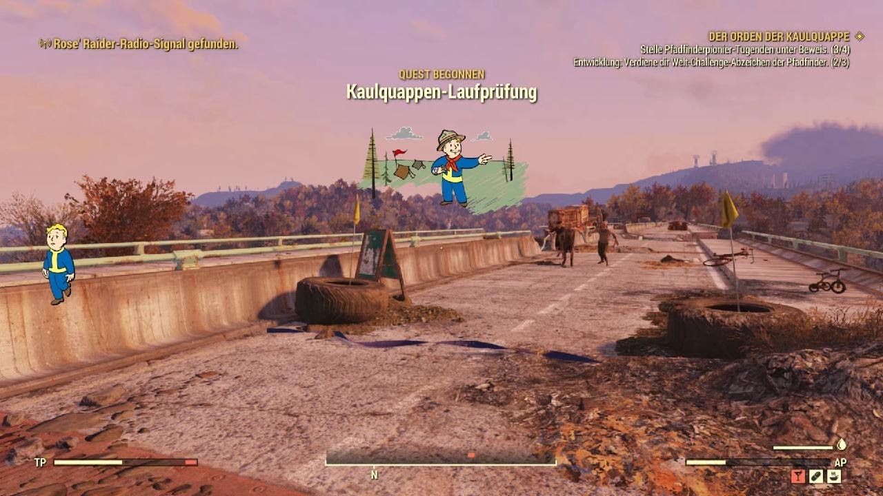 Fallout 76 - Sportparcour New River Gorge Brücke (Fundort/absolviert ...