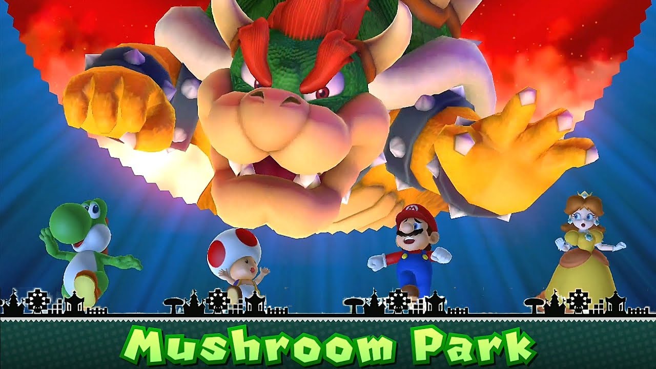 Mario Party 10 Mushroom Park Bowser Party Team Bowser Master Difficulty ...