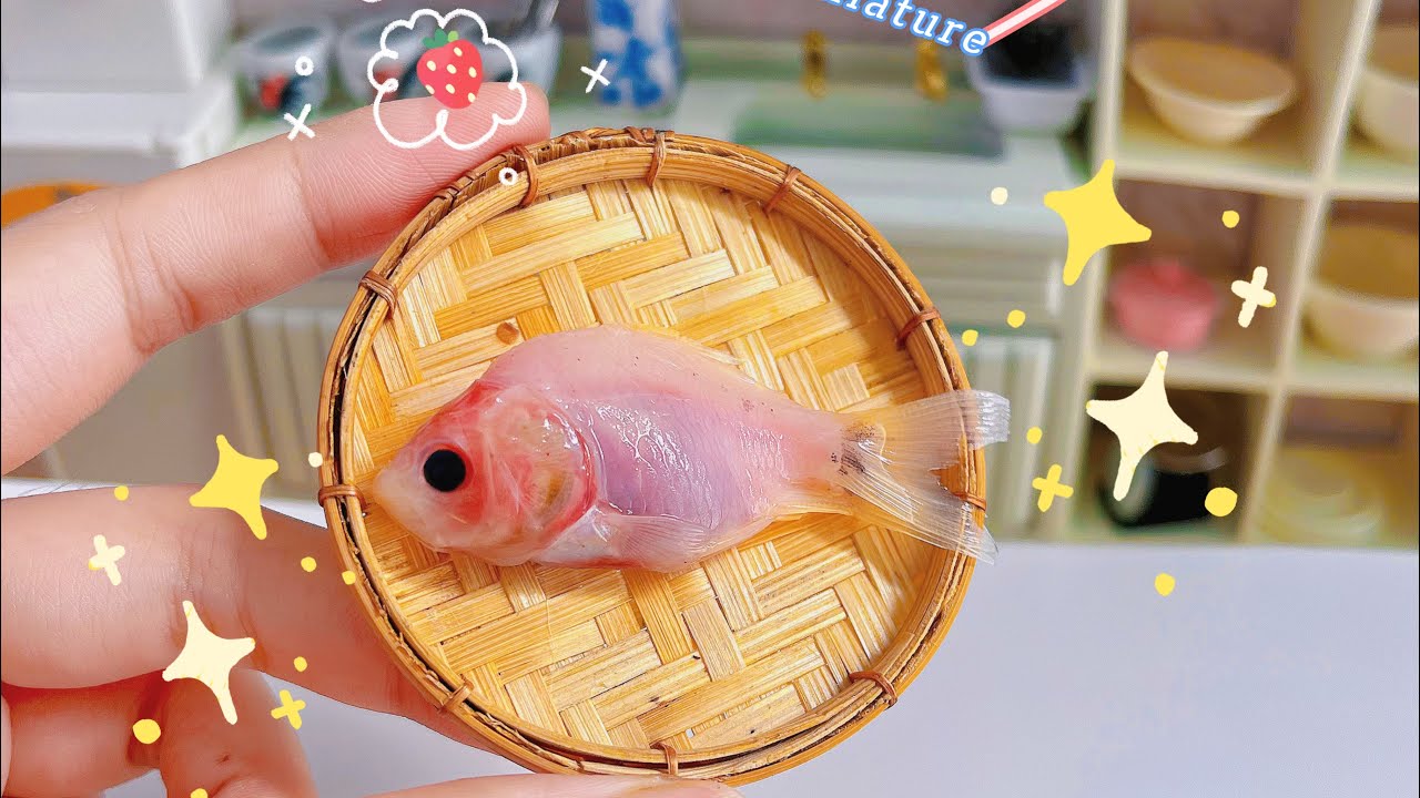 Small Fish And Strawberries | Miniature Cooking Ideas | Amazing ...