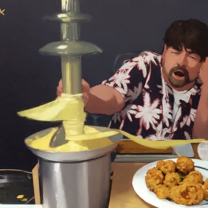 Cheese fondue meme by Tester Hoon #art #kpop #illustration #ai #drawing ...